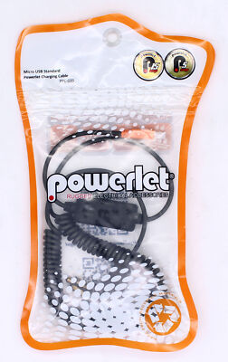 Powerlet Micro USB Short Powerlet Charging Cable Part Number - PPC-035 ...