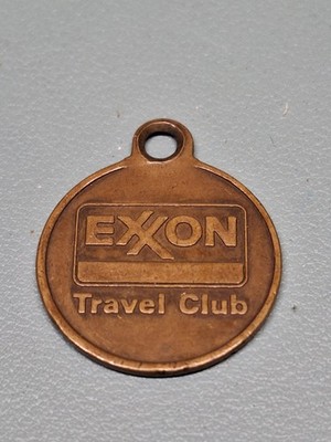 VINTAGE EXXON TRAVEL CLUB KEY FOB | eBay
