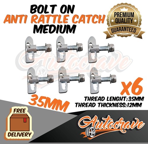 6x Anti Rattle Latch Luce Medium Bolt On Luse Trailer Truck Ute ...