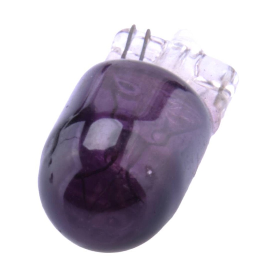 10Pcs Purple Car Wedge Halogen Clear Glass Instrument Light Lamp Bulbs ...