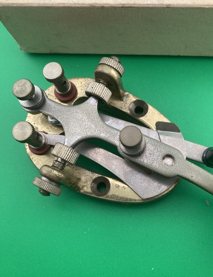 Vintage Midland Brass Telegraph Key Model No. 25-102 in Original Box | eBay