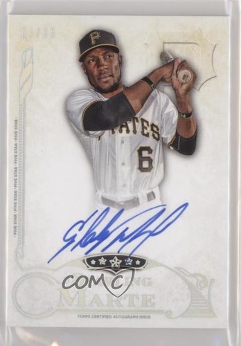 2015 Topps Five Star Auto Rainbow /25 Starling Marte #FSA-SM Auto | eBay