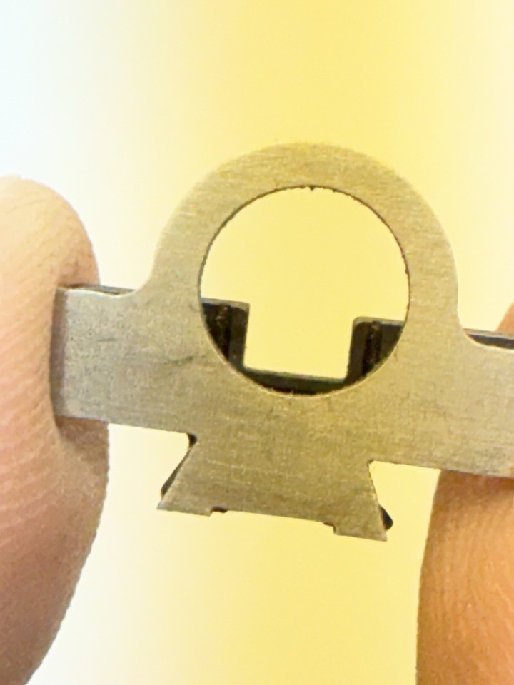 Ghost Ring Rear Sight Blade - Ruger Single Six Blackhawk Colt New ...