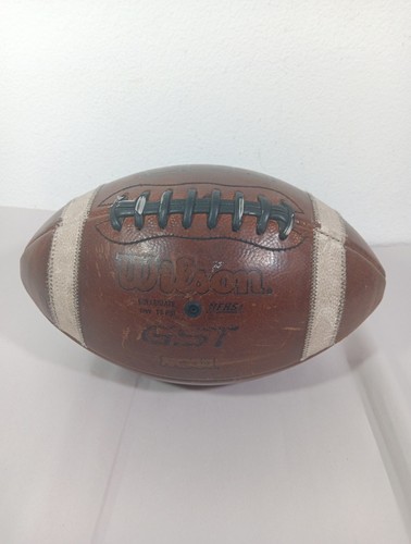 Wilson GST Official NCAA College Gameball Logo Vintage USA Made | eBay
