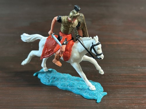 Timpo Roman Mounted- Ancient Rome - Toy Soldier - 1970s | eBay Australia