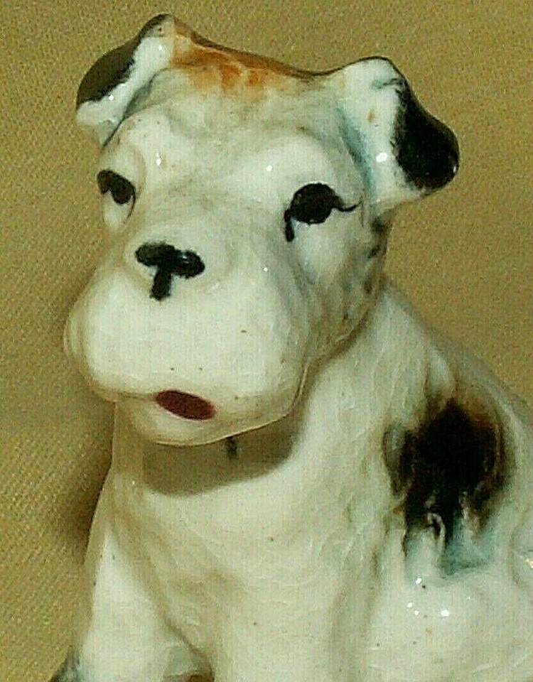 Scottie Terrier Westie Dog Figure Figurine Collectible Vintage Brown ...