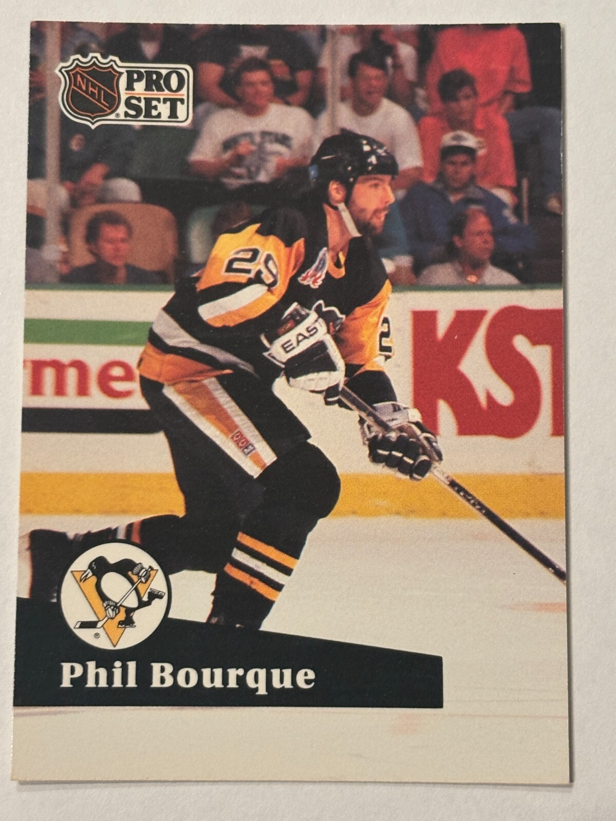1991-92 Pro Set #189 Phil Bourque Pittsburgh Penguins | eBay