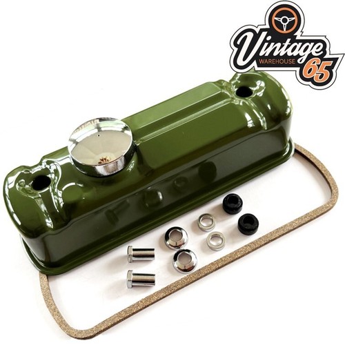 Classic Mini Rocker Cover Scatola Racing Verde Raccordi Guarnizione ...
