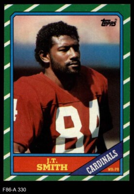 1986 Topps #330 J.T.Smith Cardinals-FB North Texas 8 - NM/MT | eBay