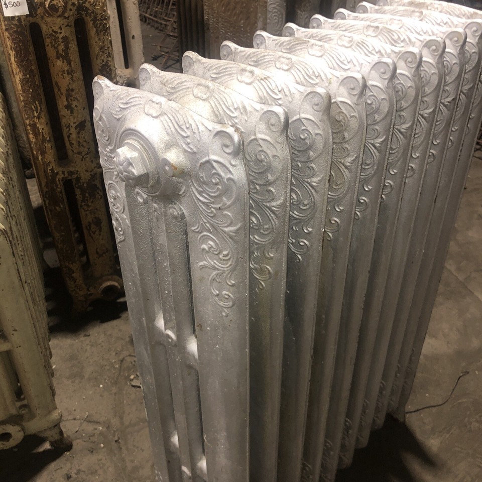 Cast iron hot water radiator decorative ornate | eBay