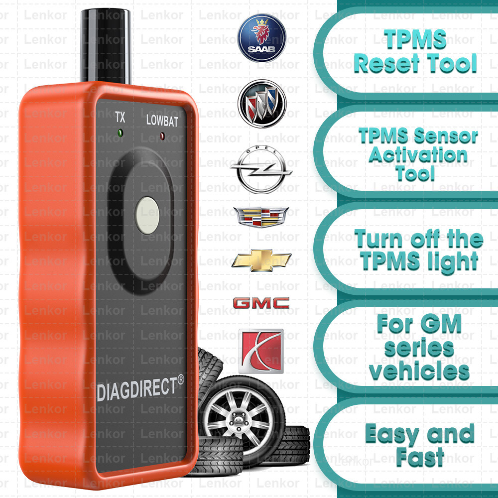 EL-50448 TPMS Relearn Reset Tool for GM Tire Sensor Programming ...
