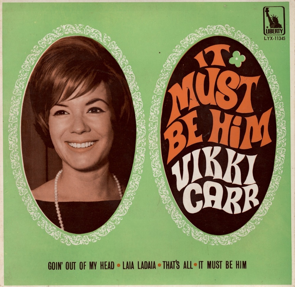 Vikki Carr - It Must Be Him - 4 track 7" vinyl EP Liberty Records ...