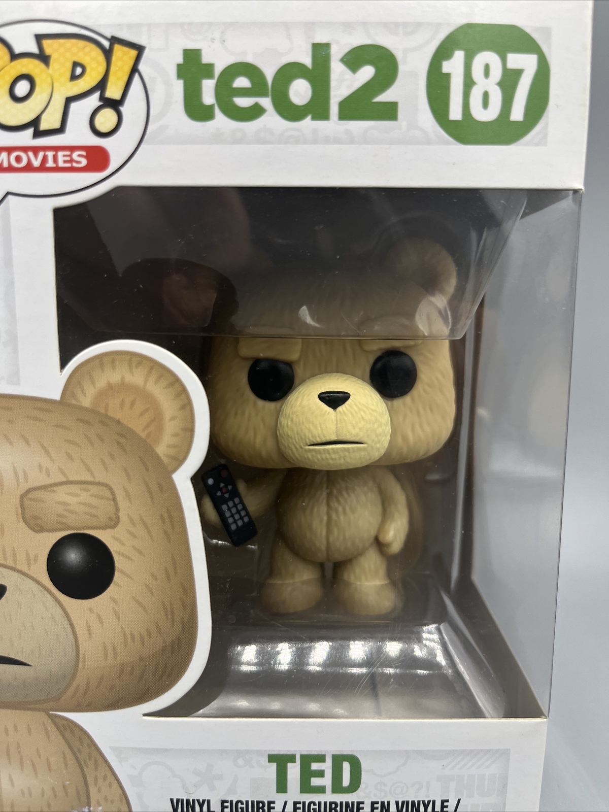 TEC Rare Movies Ted 2: Ted With Remote #187 Funko Pop! Vinyl | eBay
