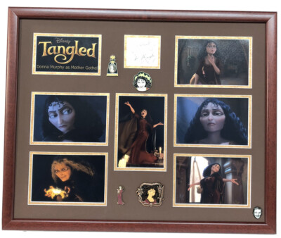 Donna Murphy Voice Of Mother Gothel Signed Autographed Frame Disney ...