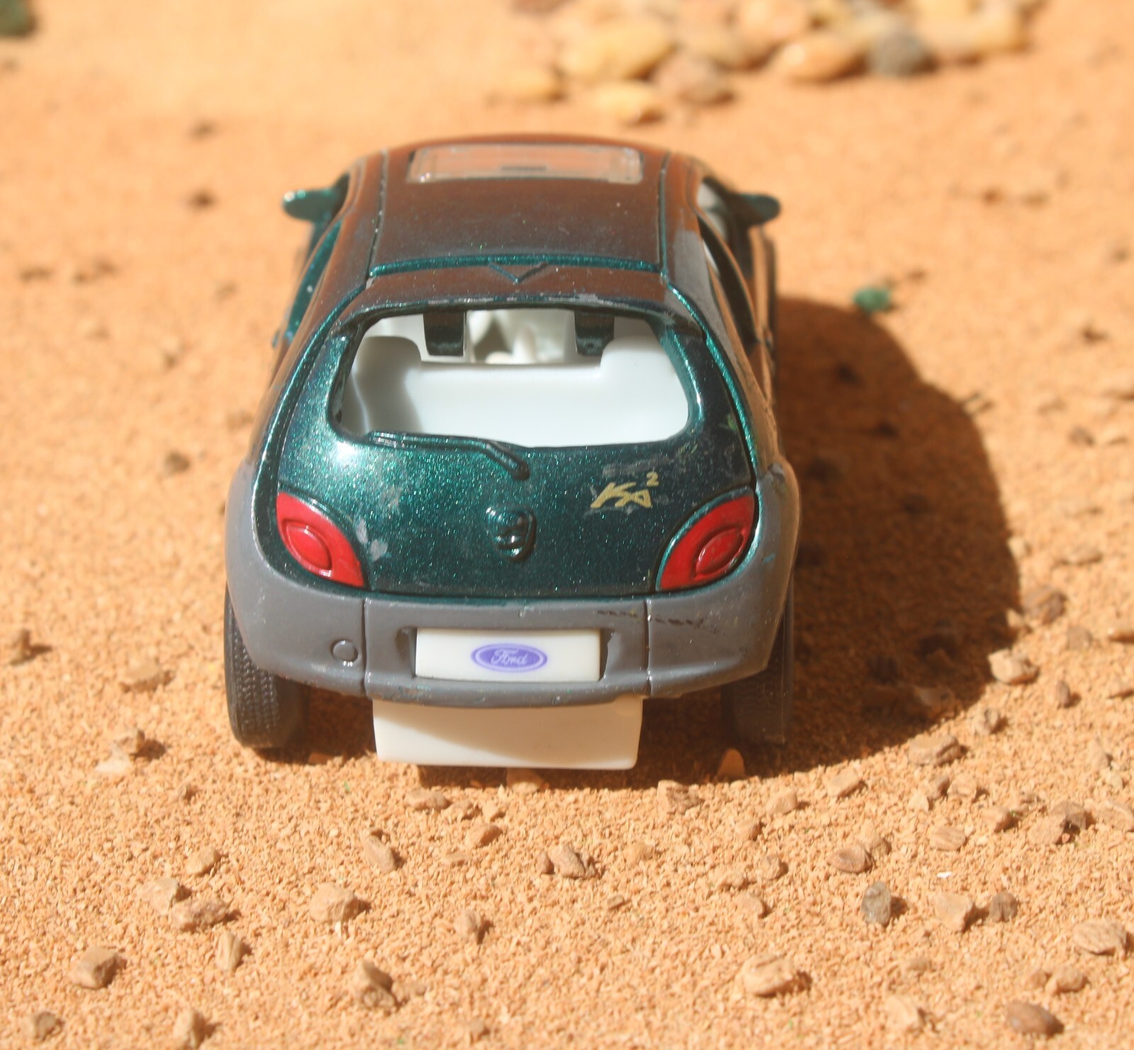 Tins Toys T419 Small Green Ford Hatchback Car Fair FNQHotwheels U1768 ...