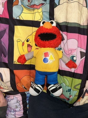 Talking ELMO Singing Plush Toy Doll Shapes Colors Sesame Street 2010 ...
