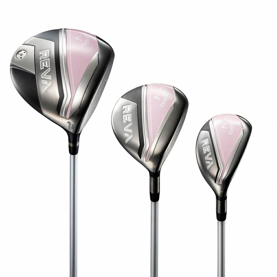 Callaway Reva Package Set Women's 9 Piece Golf Set Carbon Pink 2024 ...