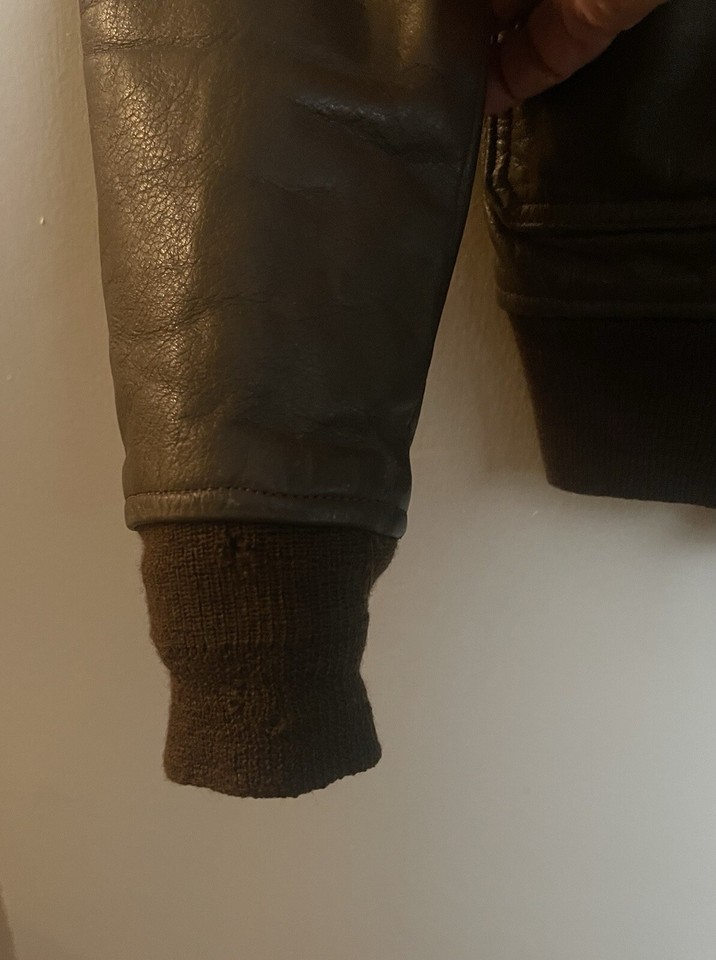 G-1 Leather Flight Jacket 40 Ralph Edwards | eBay