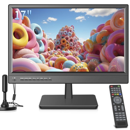 17 inch LED TV | Small Widescreen | Black | ATSC Tuner | HD | Digital ...