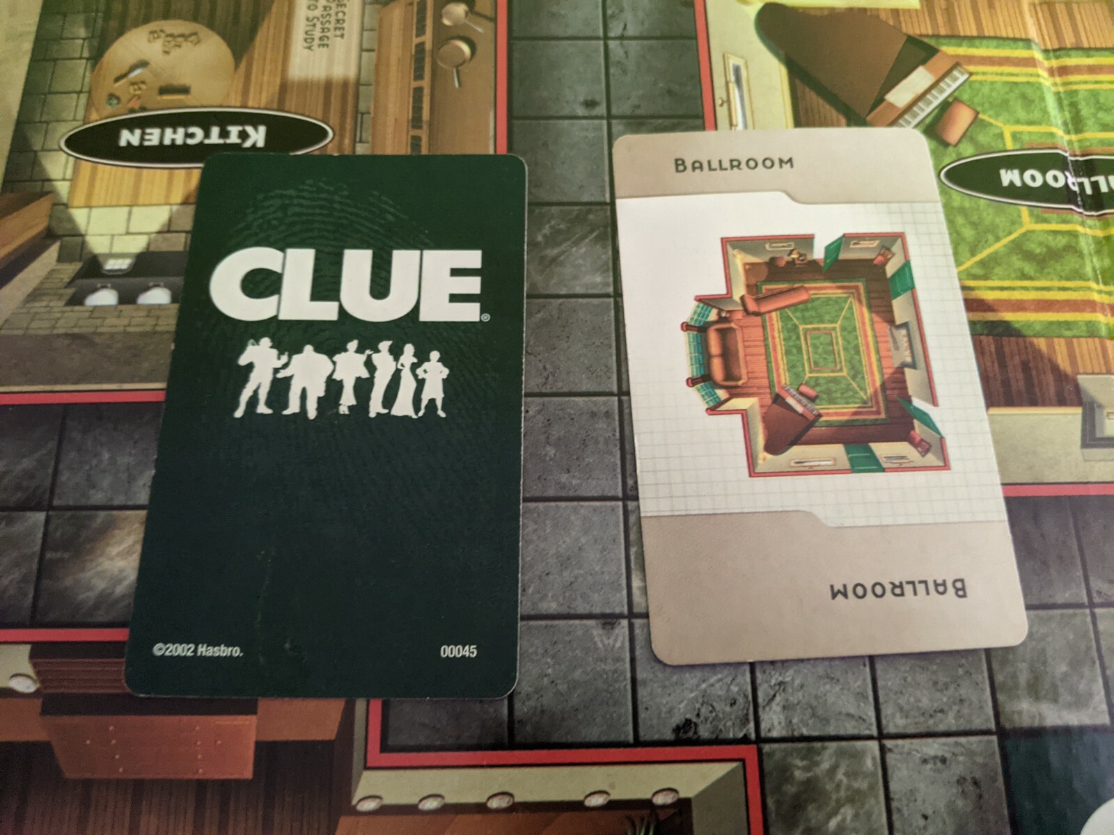 2002 Clue Board Game Replacement Parts Weapons Cards Rope Gun Wrench ...