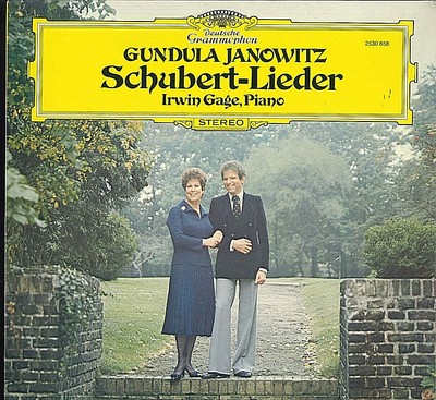 Schubert - Gundula Janowitz Irwin Gage - Lieder# - DGG LP | eBay