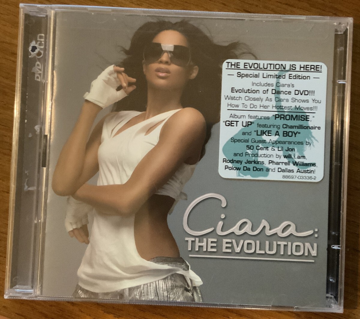 Ciara The Evolution Album Cover Ciara – The Evolution – CD