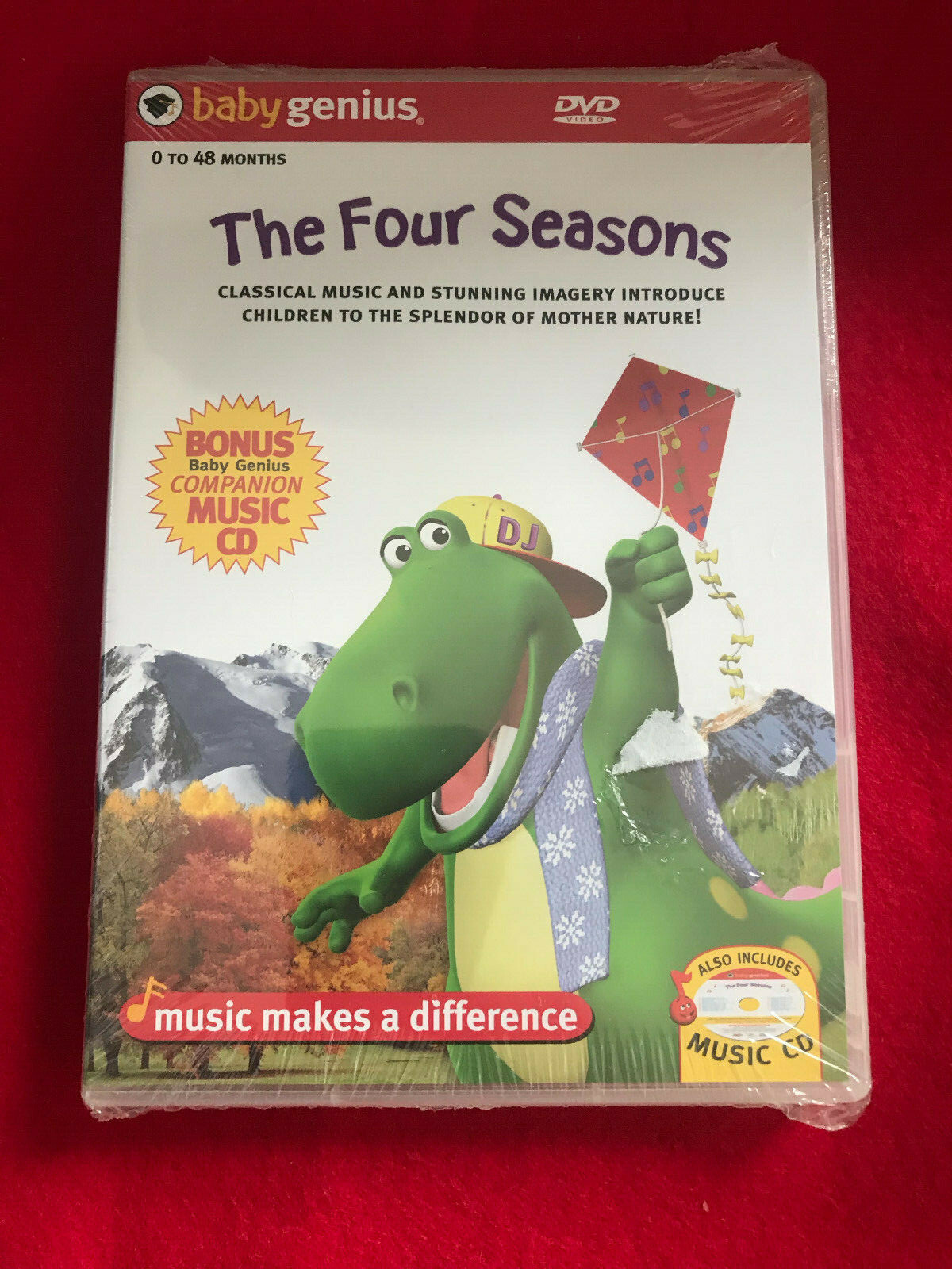 Baby Genius Four Seasons DVD Brand New Sealed W/ Bonus CD ...