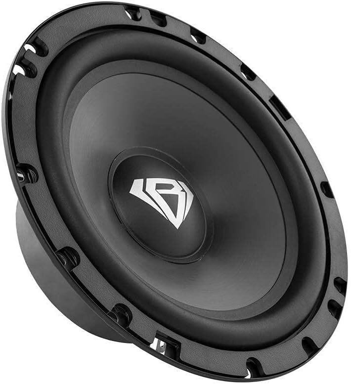 Black Diamond 2-Way Component Speaker Set, 2 Speakers, 2 Tweeters, 2 ...