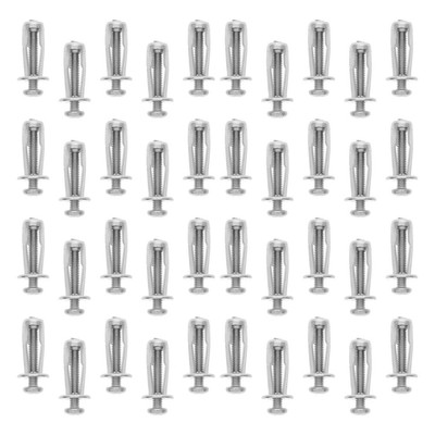 50 Pcs Carbon Steel Petal Nuts Expansion Bolts For Metal Sheet ...
