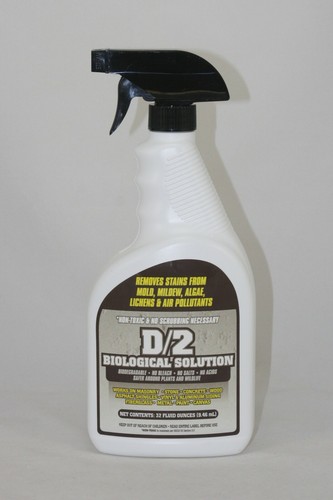 D/2 Biological Solution - 1 Quart in Reusable Spray Bottle 853648004035 ...