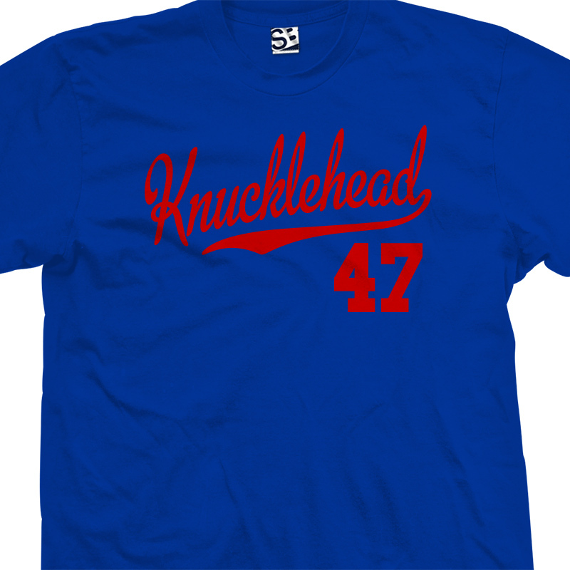 Knucklehead 47 Script T-Shirt | 1947 EL UL FL Chopper Bobber Biker ...