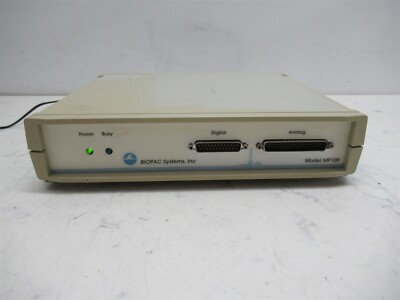 Biopac Systems MP 100 MP100A-CE Data Acquisition Module Digital Analog ...