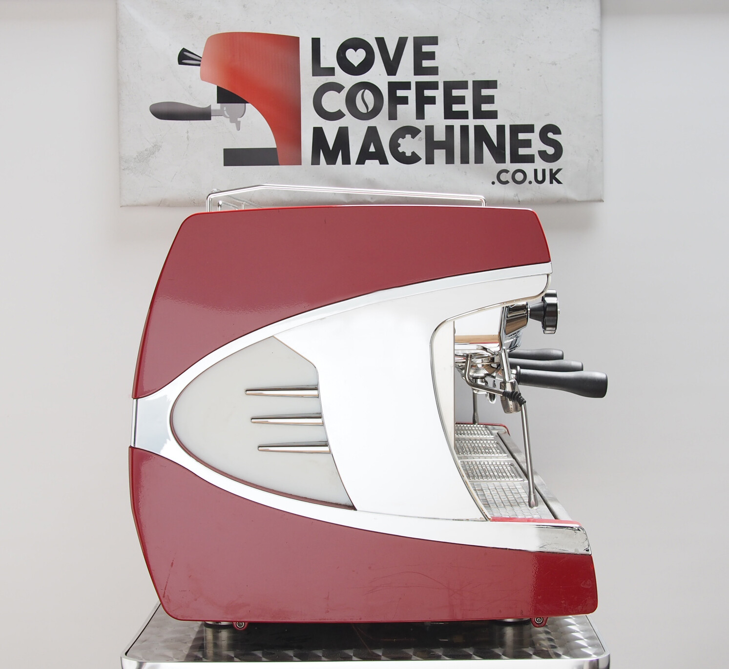 Astoria Vintage 3grp ex Costa Commercial Coffee Machine - Red & Simply ...
