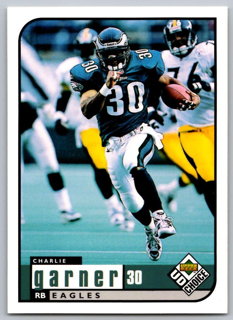 1998 UPPER DECK CHARLIE GARNER PHILADELPHIA EAGLES #395 | eBay