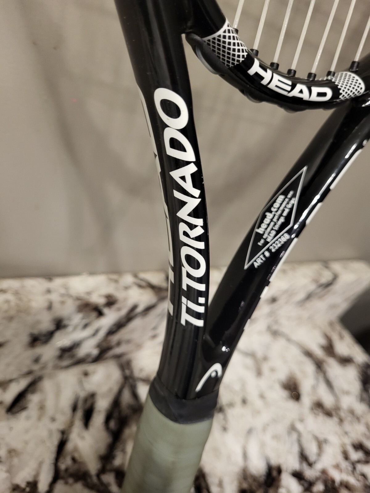 Head Ti Tornado Titanium Tennis Racquet Racket 4 1/4-2 Grip With ...