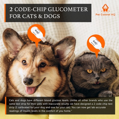 Blood glucose meter monitor dog cat glucometer dogs diabetes sugar ...