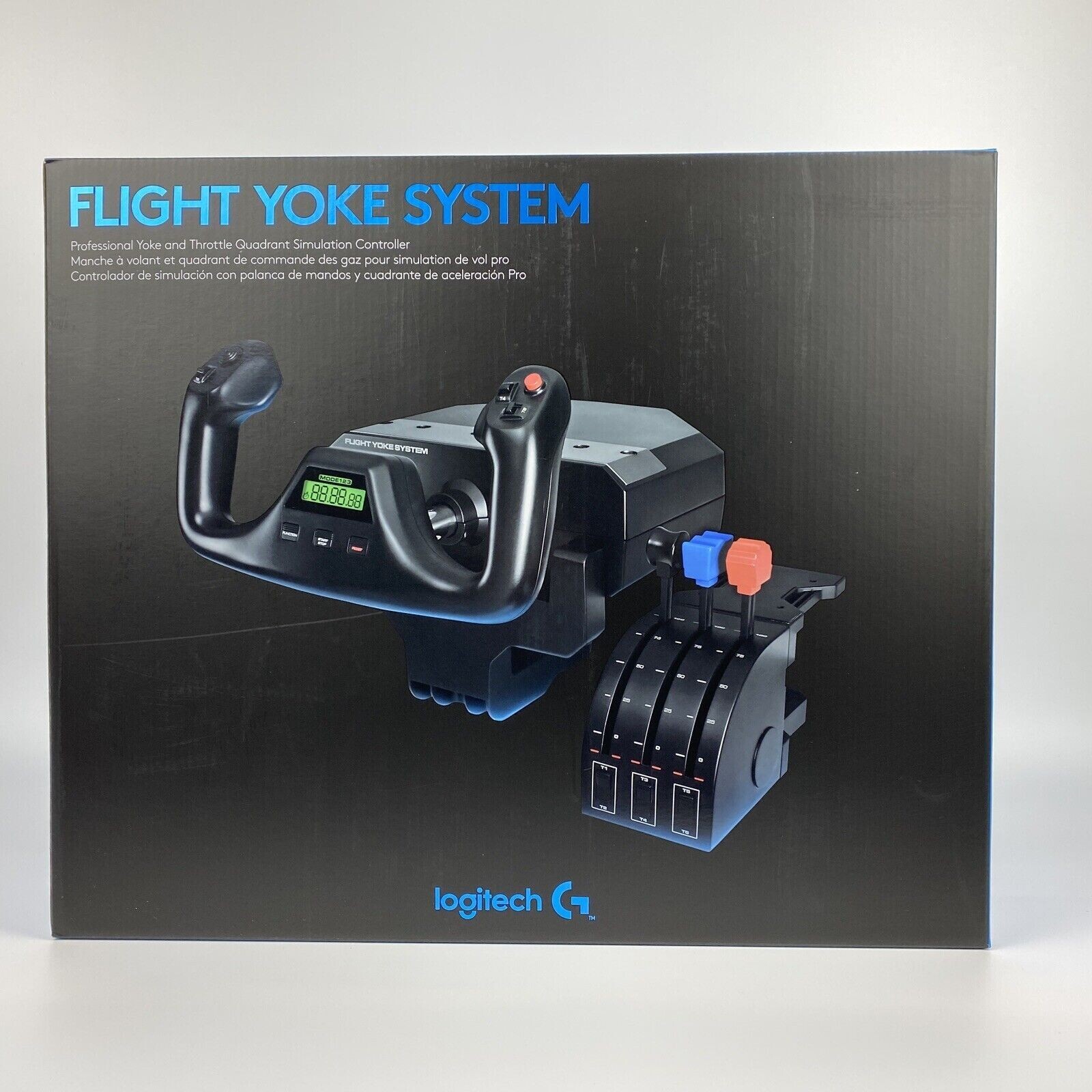 Logitech G Saitek PRO Flight Yoke System for Flight Simulator BRAND NEW ...