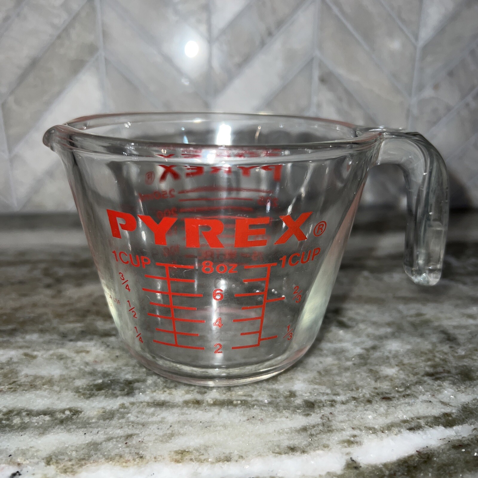 Vintage Pyrex 1 Cup Measuring Cup #508 8oz/250mL 1980s | eBay