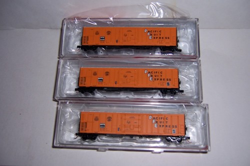 three n scale train Intermountain three box cars | eBay
