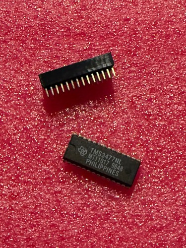 1PC TMS3477NL TI IC SPEECH SYN REC/PB w/ DIP-28 1.78MM DENSE SOCKET ...