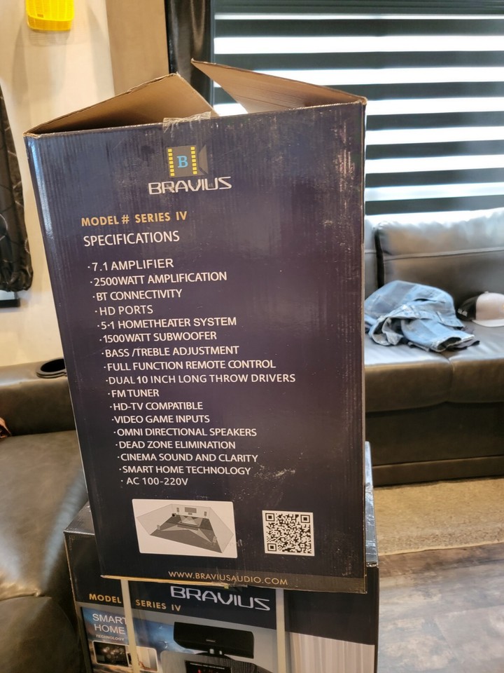 Bravius Audio Series IV Home Theater System | eBay