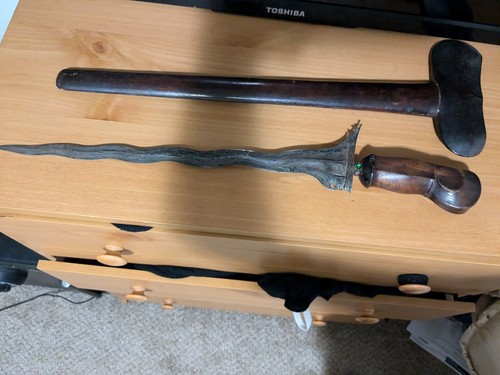 Antique Javanese Keris, Kris, Indonesian Dagger Meteorite Java | eBay