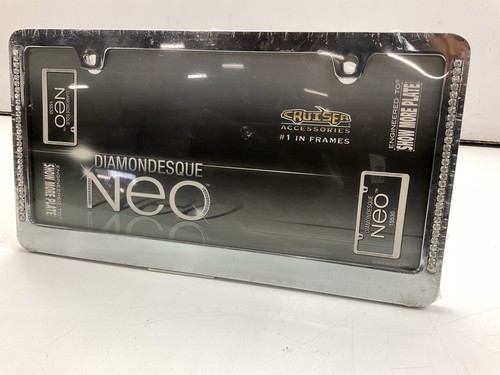 Cruiser 15530 Neo Diamondesque License Plate Frame, Chrome 32918155305 ...