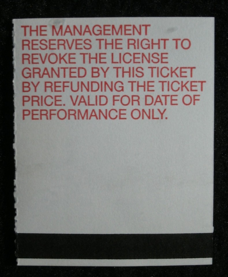 TWISTER 1996 Movie TICKET STUB May 11 OPENING WEEKEND Near Mint ...