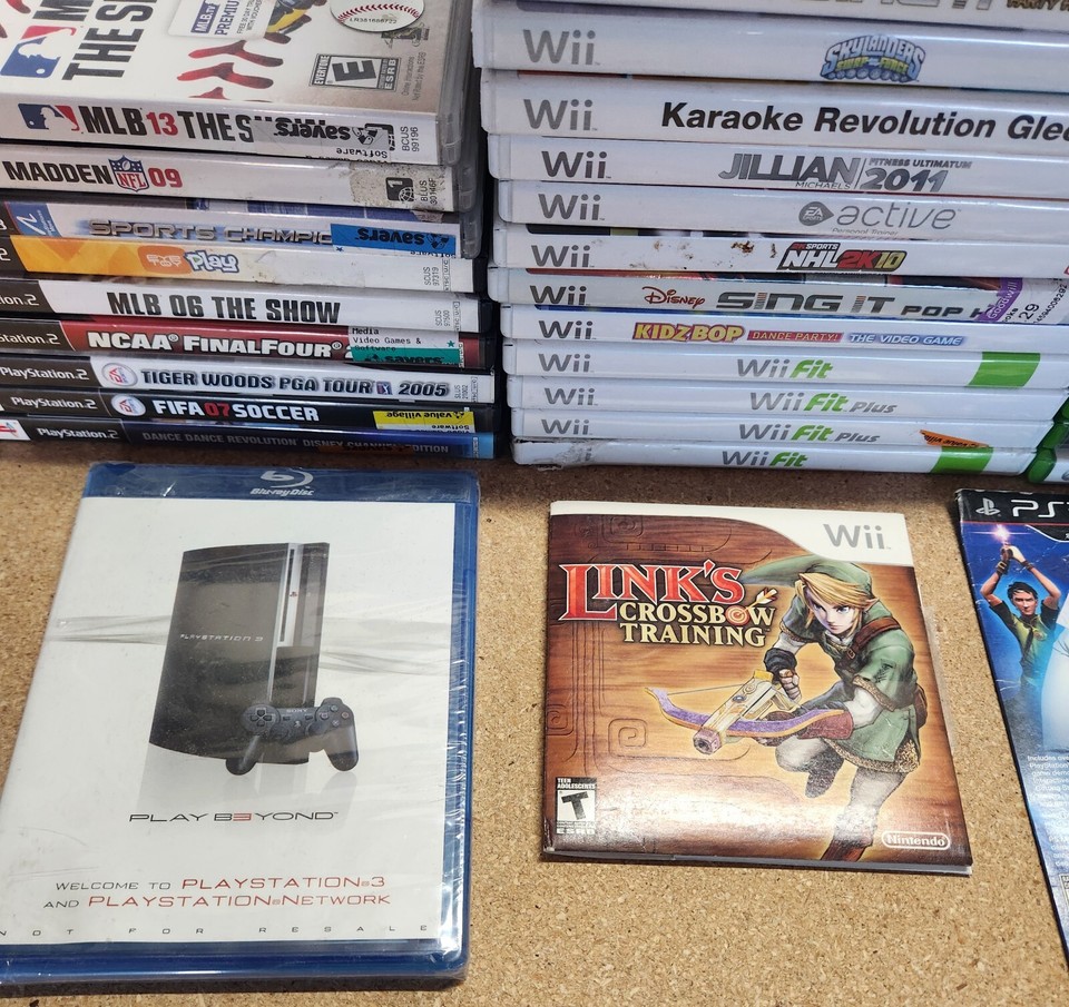 Lot 62 Wii Xbox360 Playstation DVDs | eBay