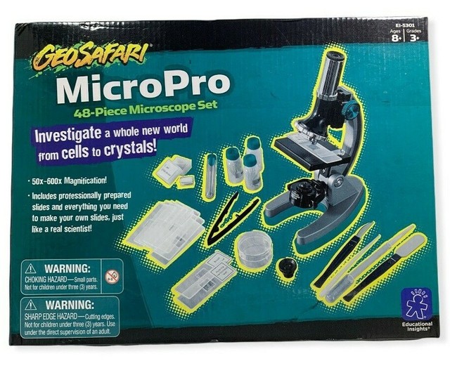 Educational Insights Geosafari MicroPro 48pc Microscope Set for sale ...