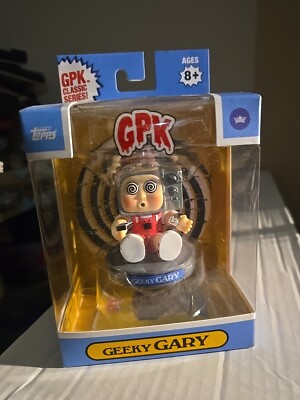 GPK Geeky Gary Action Figure Garbage Pail Kids Topps Classic Series Toy ...