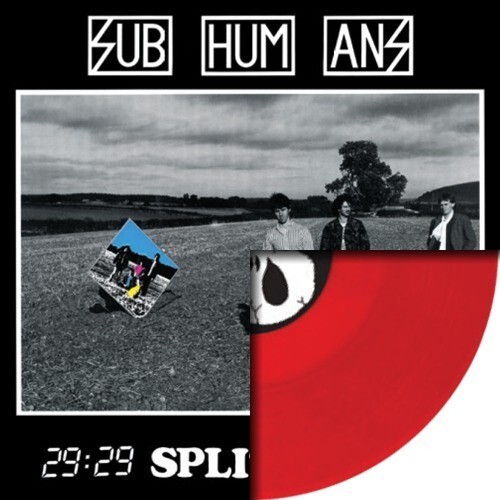 Subhumans 29:29 Split Vision RED VINYL LP Record limited pressing! UK punk! NEW! | eBay