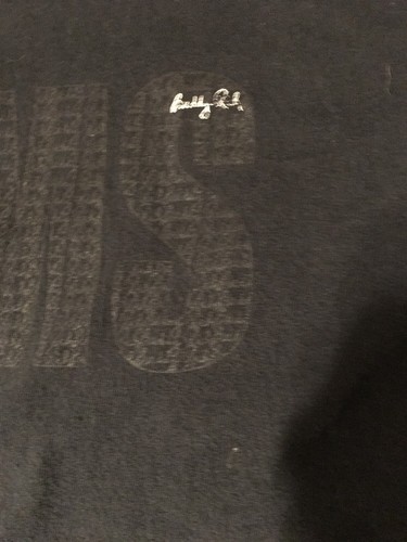 Buddy Rich Black on Black T Shirt The Word “Drums” written Buddies ...