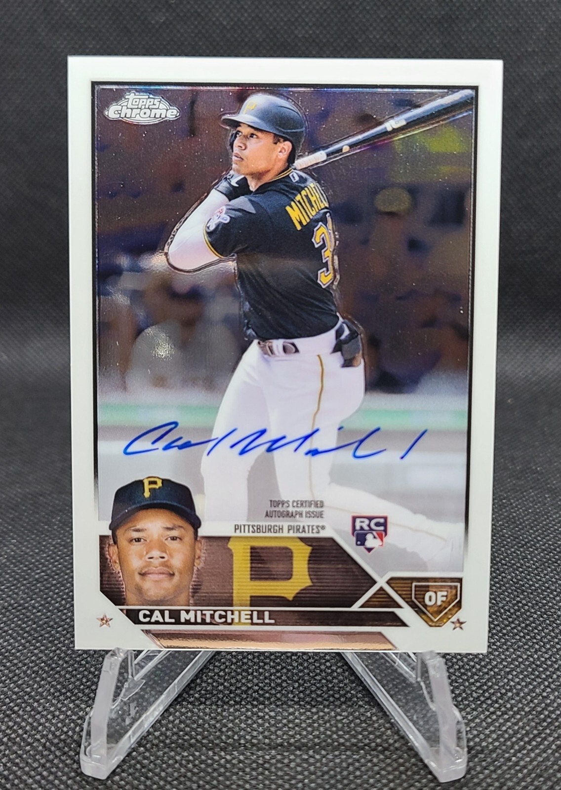 2023 Topps Chrome Cal Mitchell Rookie Autograph RC Auto #RA-CMI ...